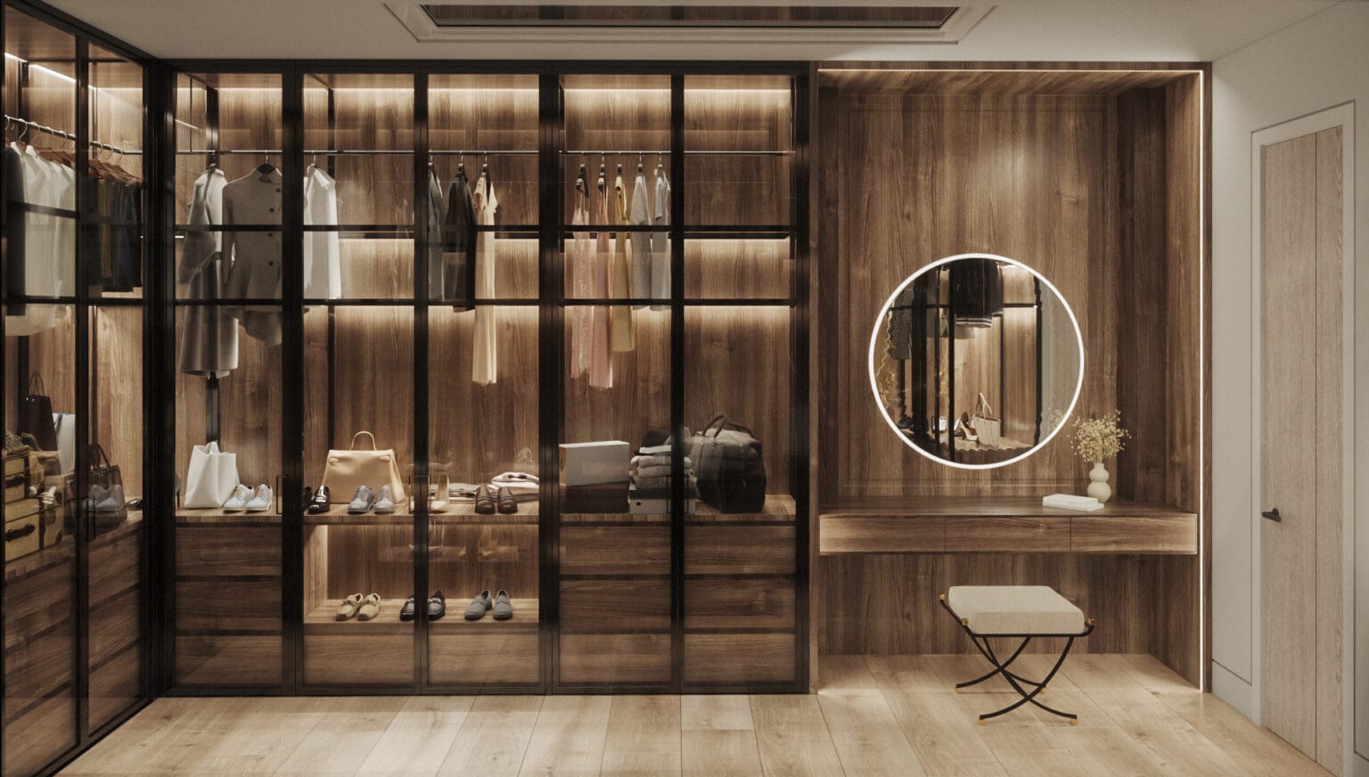 Transform Your Space with Stylish Walk-In Closet Designs | PMP Design